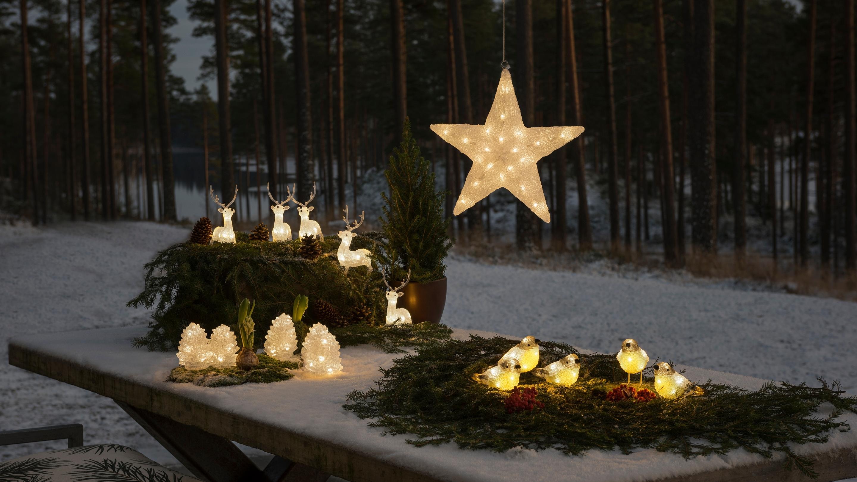 Julefigurer utendørs – Lightup.no
