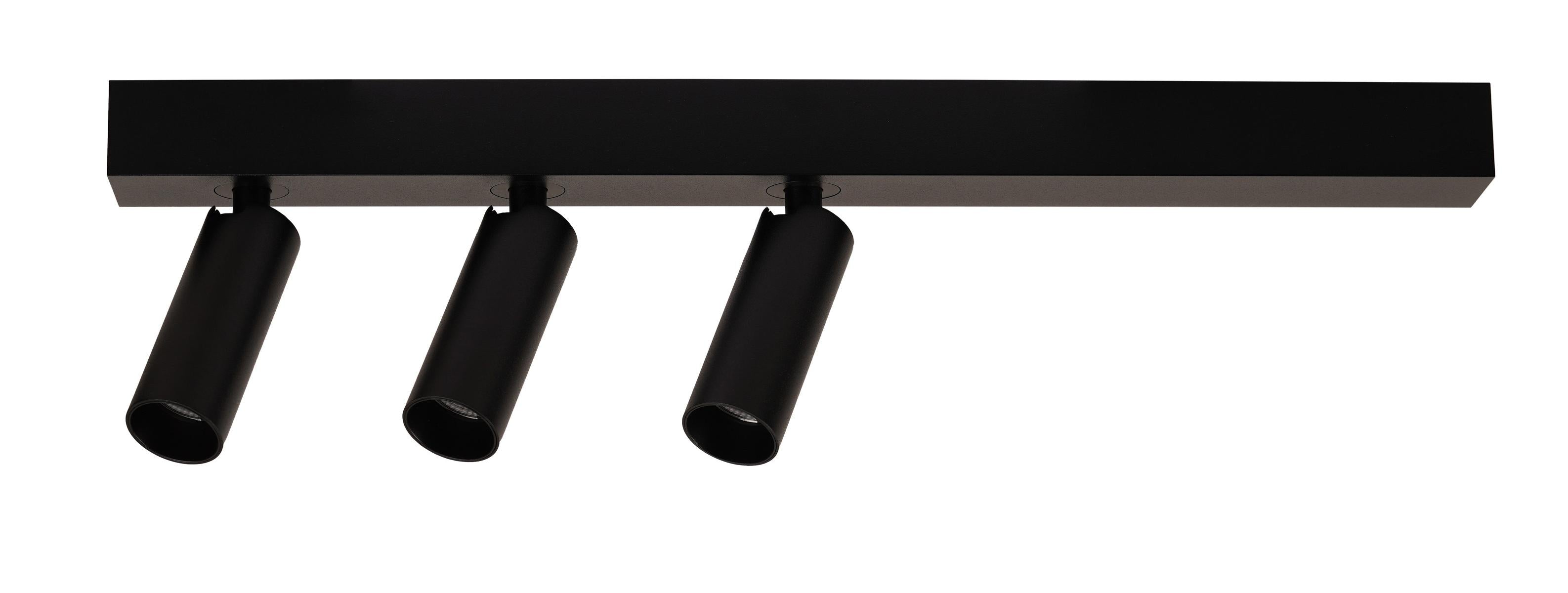 A block slim triple spot med base 2700K 3 x 9,1 Watt - Dimbar – Lightup.no