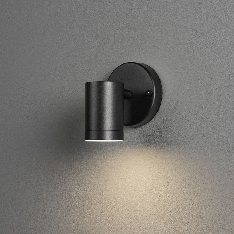Modena vegglampe ned utendørs 4W 3000K IP44 - Svart – Lightup.no