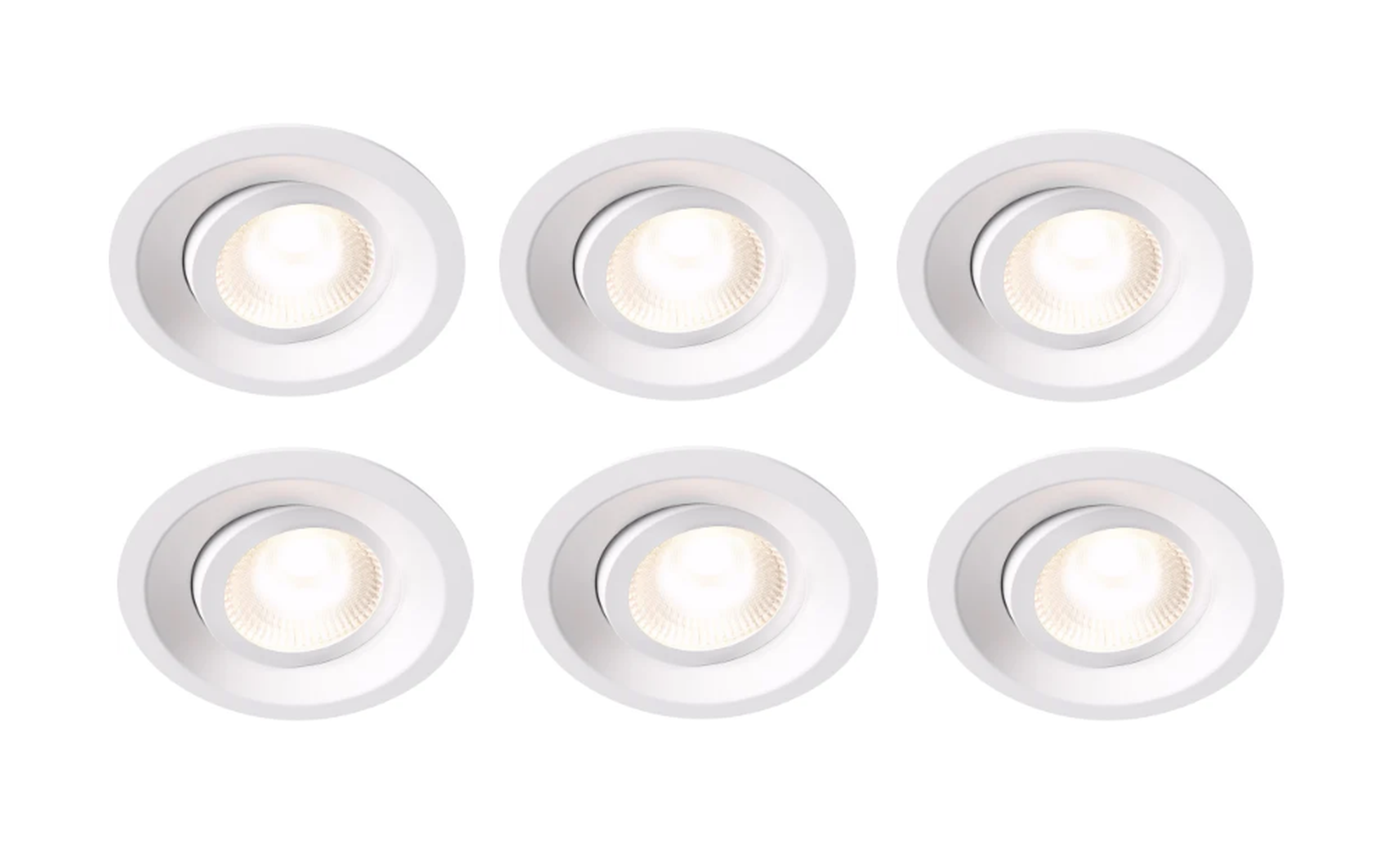 Plejd smart tilt lavtbyggende spot / downlight 2200-4000K IP44 8W RA90 ...
