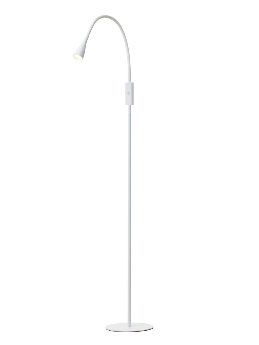 Twist gulvlampe 3W 3000K 3 step dim - Hvit – Lightup.no