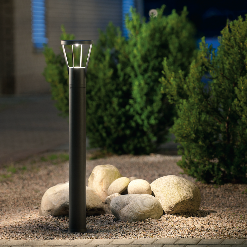 Arco Air utendørs pullert 96 cm 6W Dimbar - Grafitt – Lightup.no